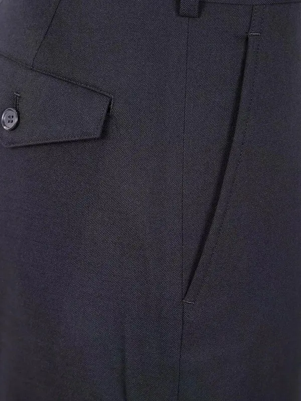 Junya Watanabe Pleated Cuffed Trousers
