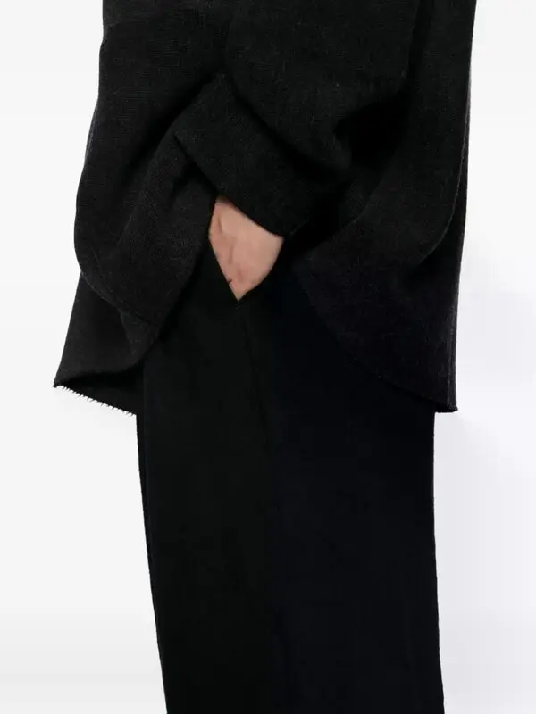 DEVOA Pleated-panel Trousers
