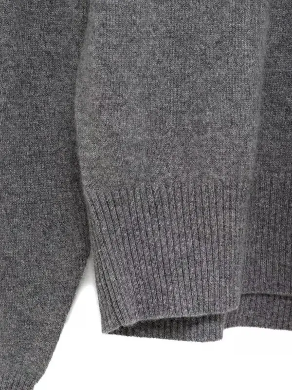 TOTEME Cashmere Ribbed-cuff Sweater