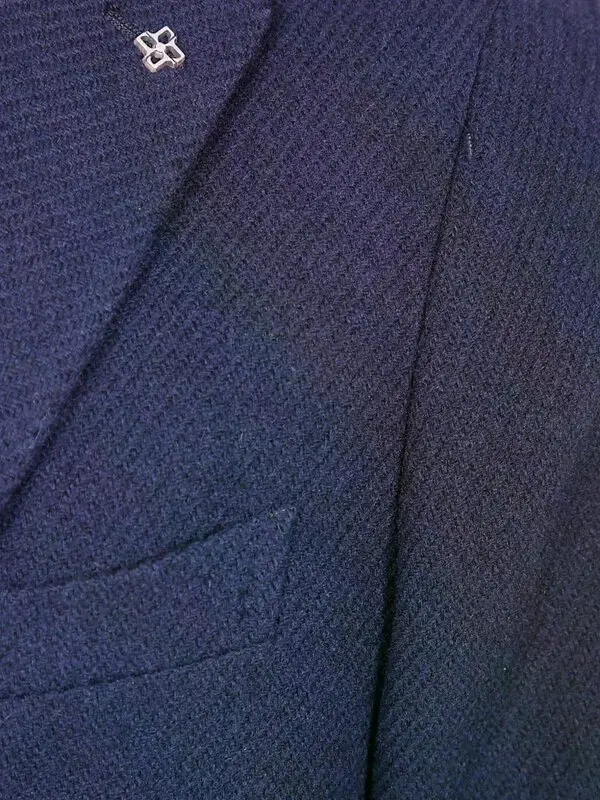 Tagliatore Two-button Wool Blazer - Blue