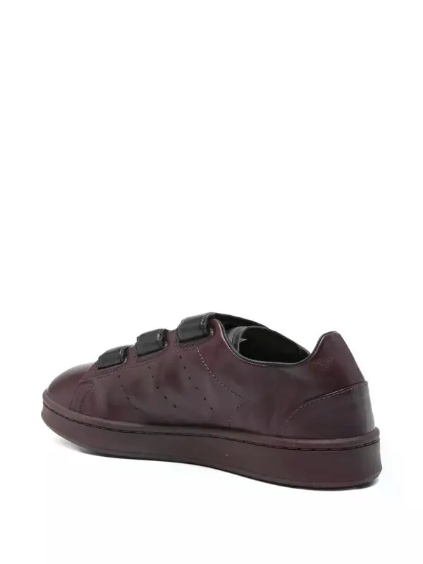 Y3 Stan Smith Leather Sneakers - Red