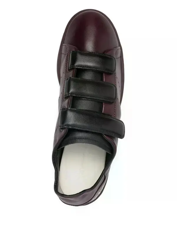 Y3 Stan Smith Leather Sneakers - Red