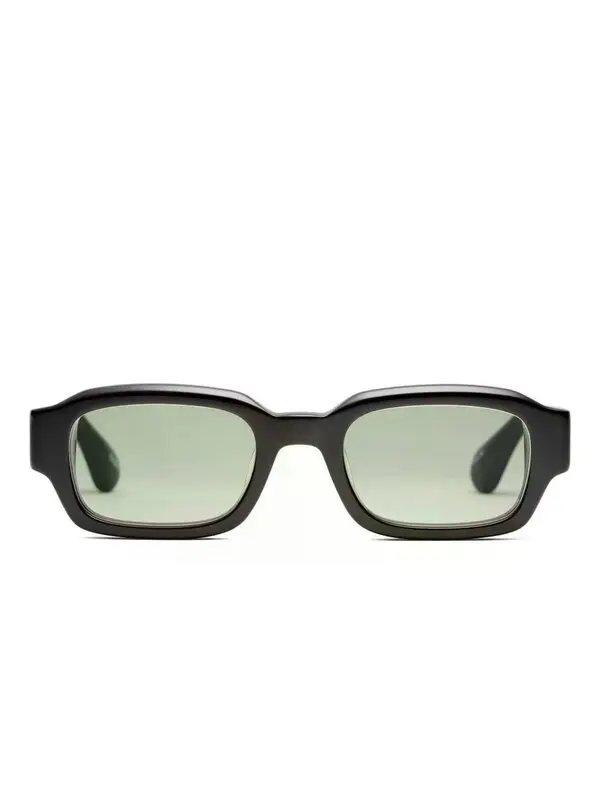 PETER AND MAY Water May Walk Rectangle-frame Sunglasses - Grey