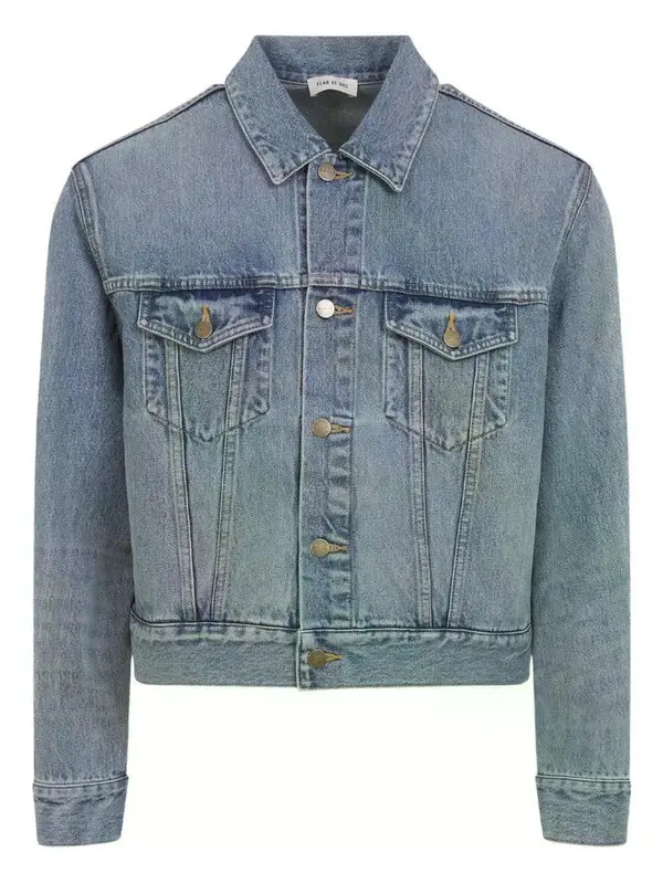 Fear Of God Denim Button-fastening Jacket - Blue
