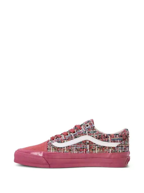 VANS Old Skool Tweed-pattern Low Top Sneakers