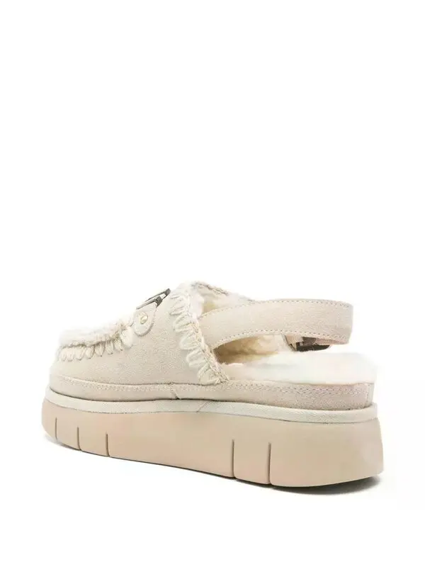 Mou Bounce Slingback Platform Mules