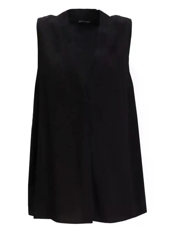 Armani Exchange Sleeveless V-neck Top