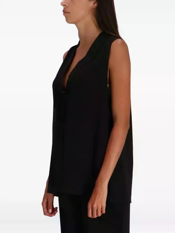 Armani Exchange Sleeveless V-neck Top