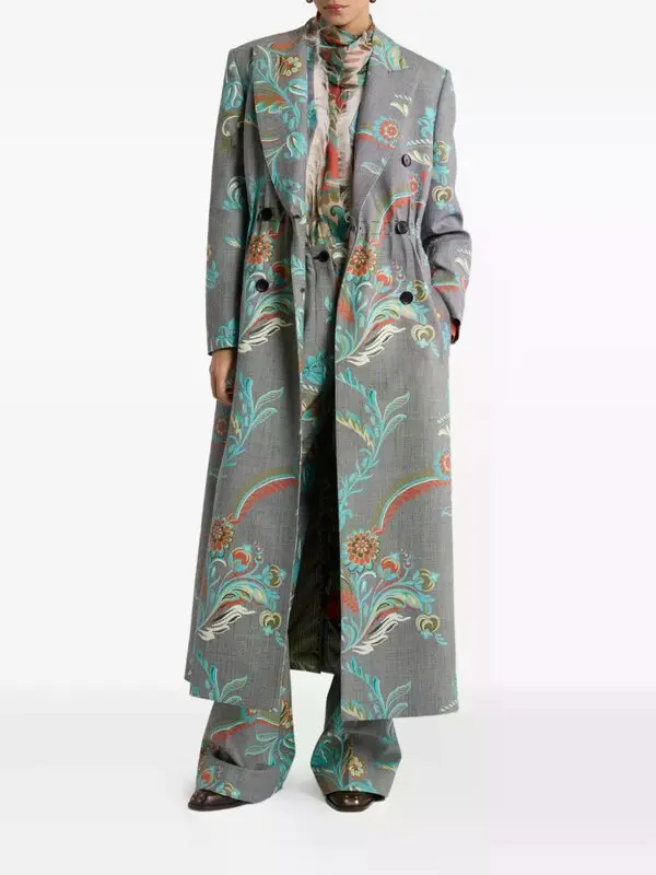 Etro Paisley High-neck Blouse