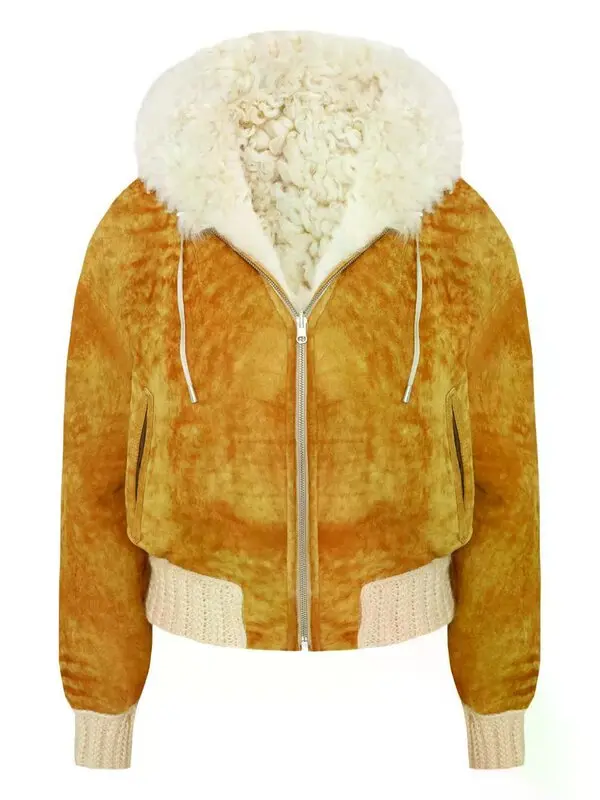 BIGARDINI Danica Hooded Shearling Jacket