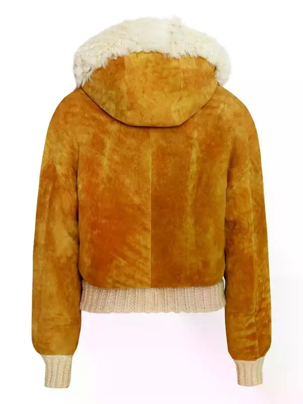 BIGARDINI Danica Hooded Shearling Jacket