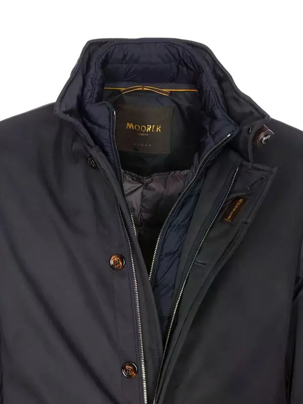MOORER High-neck Padded Coat
