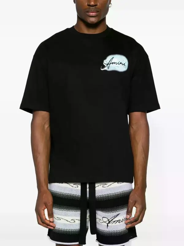Amiri Paradise Airbrush Cotton T-shirt