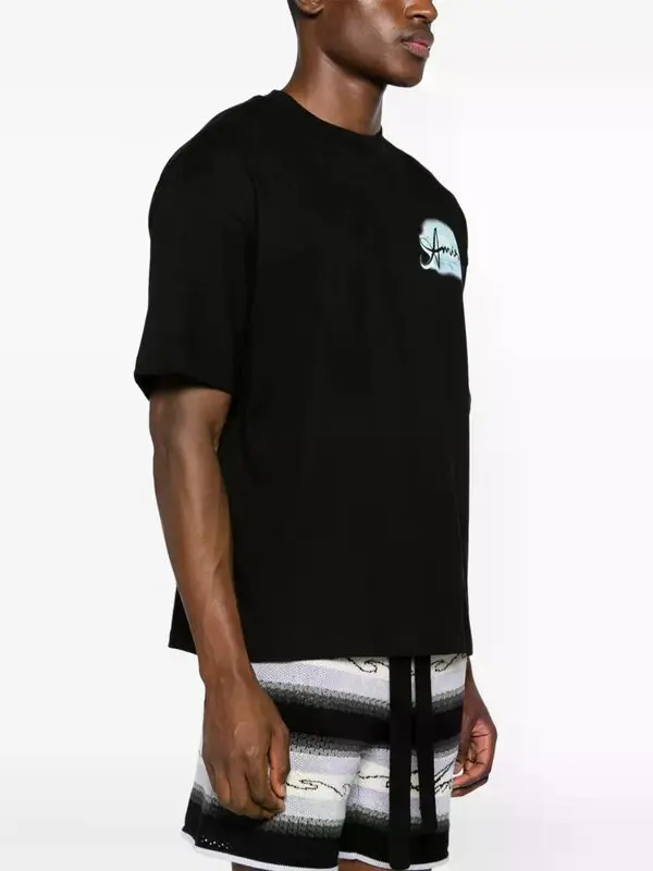 Amiri Paradise Airbrush Cotton T-shirt