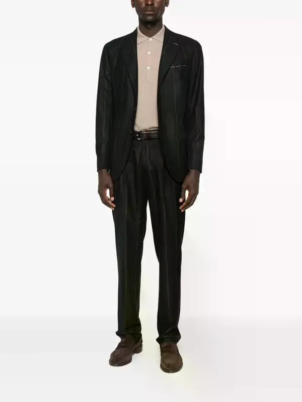 Eleventy Pinstripe Wool-blend Suit