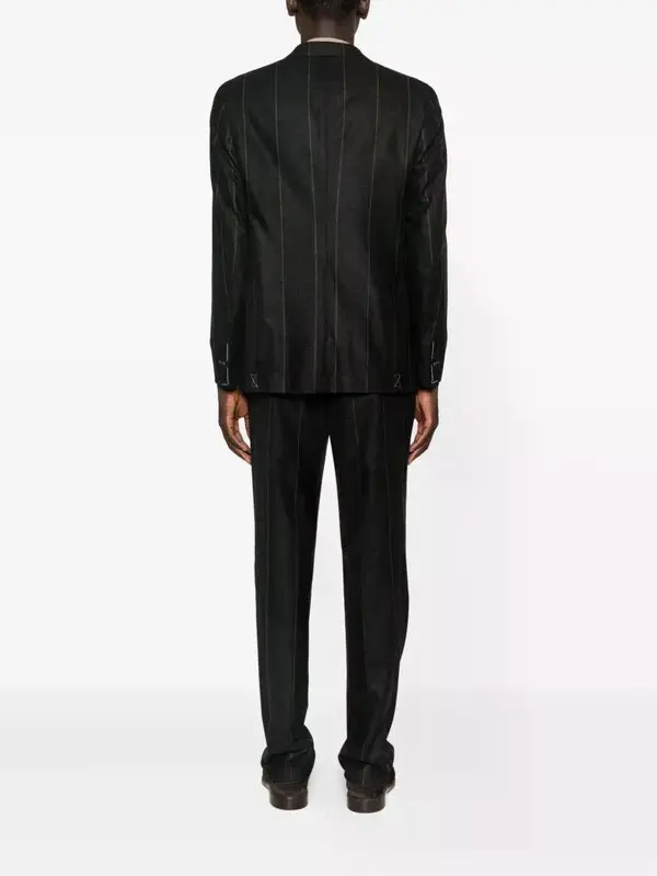Eleventy Pinstripe Wool-blend Suit