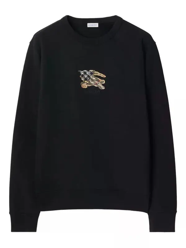 Burberry Equestrian-knight Check Sweatshirt