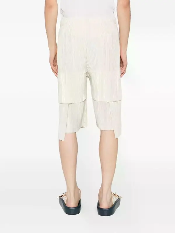 Issey Miyake Pleated Multi-pocket Shorts