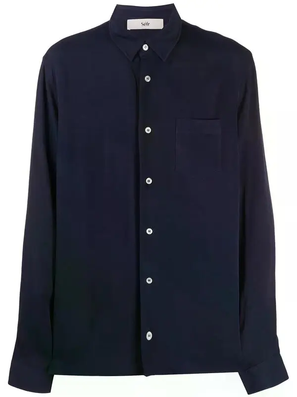 Séfr Hampus Shirt - Blue