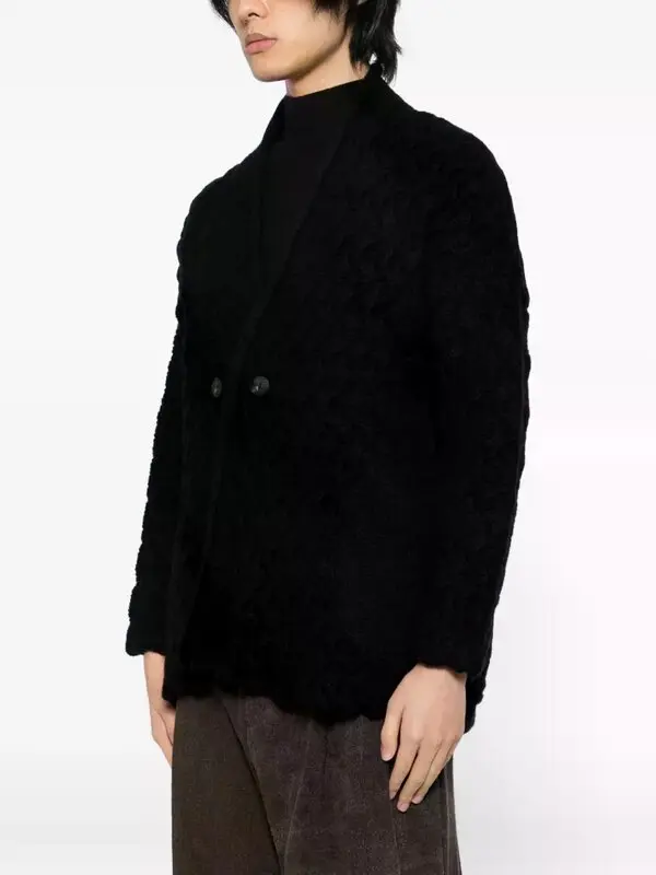 DEVOA Cable-knit Cardigan