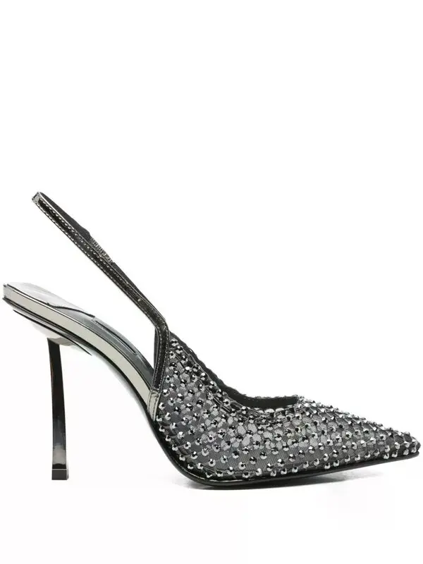 LE SILLA 100mm Embellished Slingback Heeled Pumps