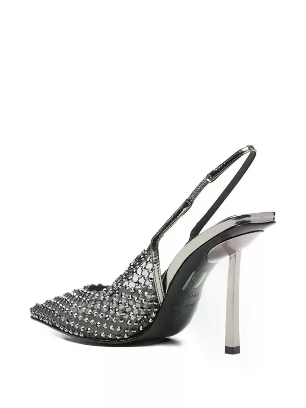 LE SILLA 100mm Embellished Slingback Heeled Pumps