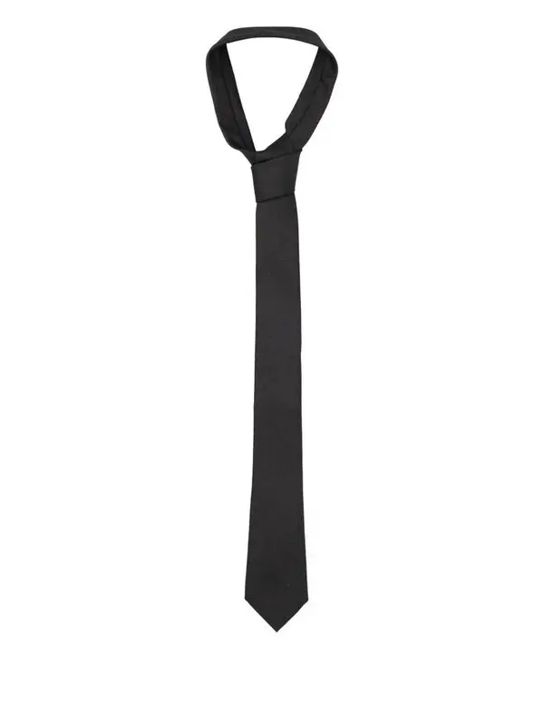 TOM FORD Textured Silk Neck Tie - Black
