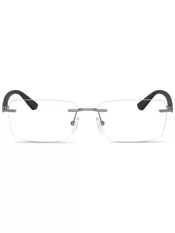 Armani Exchange Square-frame Glasses - Grey