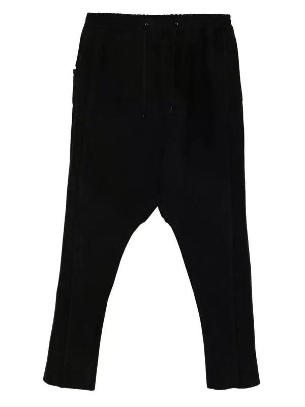 DEVOA Panelled Drop-crotch Trousers