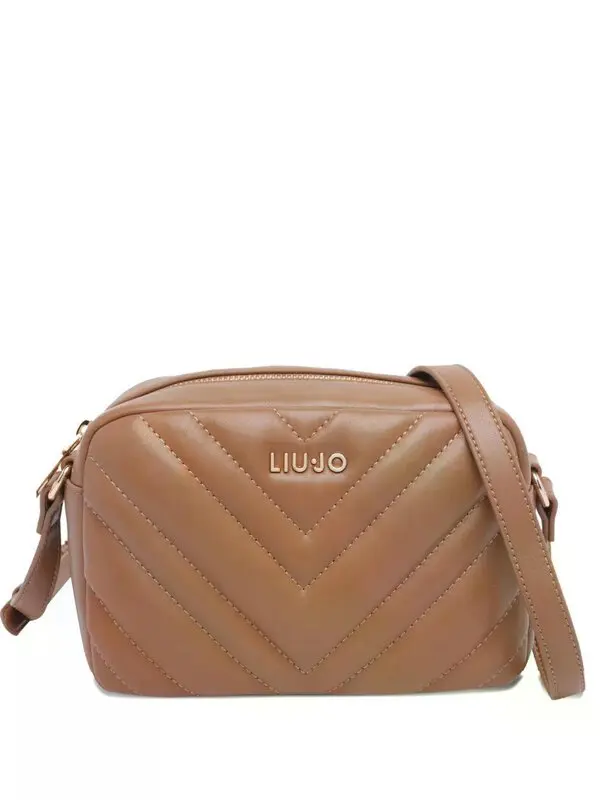 Liu Jo Quilted Chevron Crossbody Bag