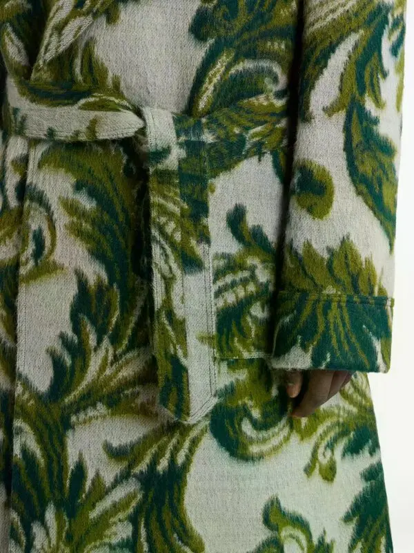 Etro Jacquard Robe Coat