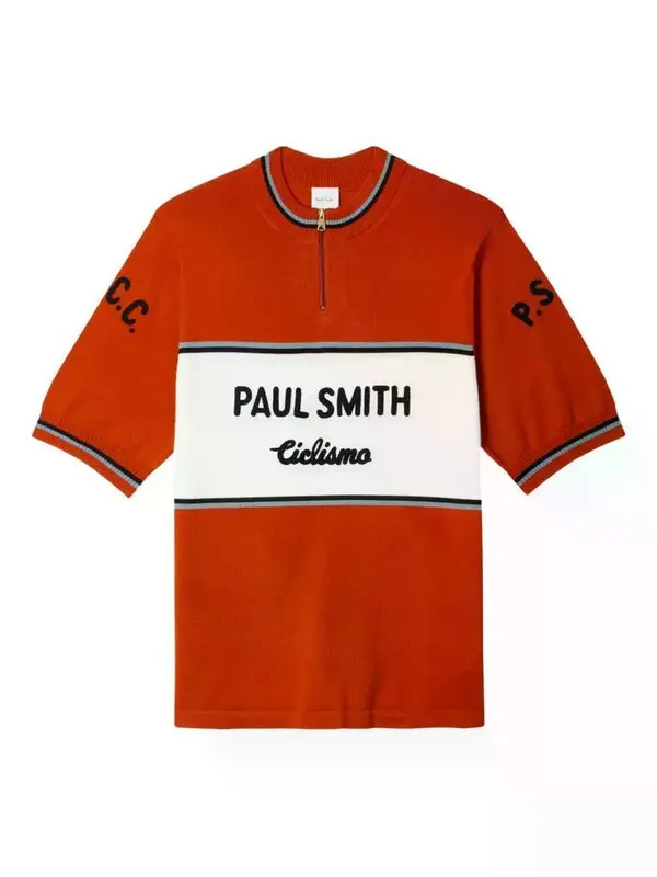 Paul Smith Cycling-stripe Wool Sweater