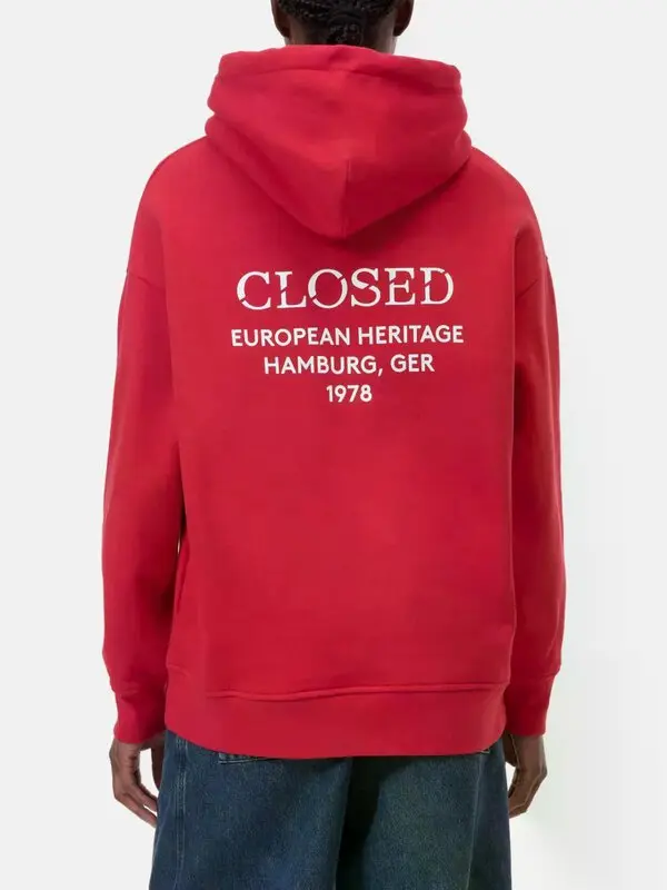 Closed Drawstring Hooded Top