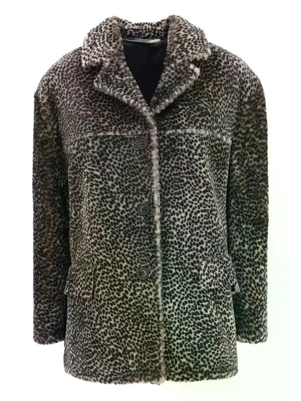 SALVATORE SANTORO Leopard Print Jacket