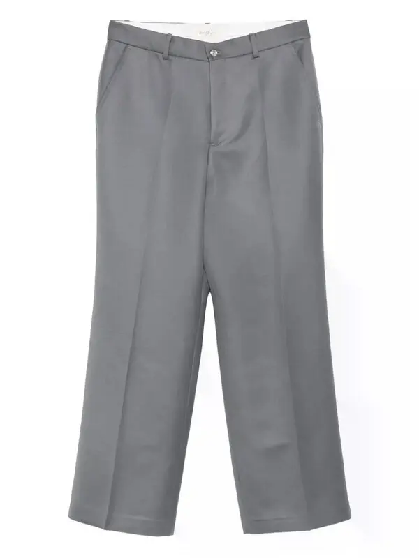 SECOND / LAYER Pleated Wool Trousers