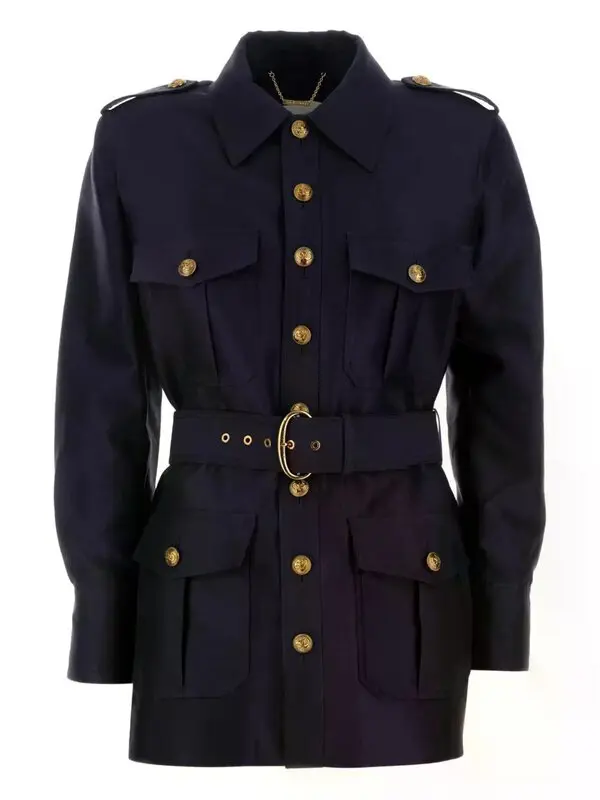 Zimmermann Hypnotic Utility Jacket - Blue