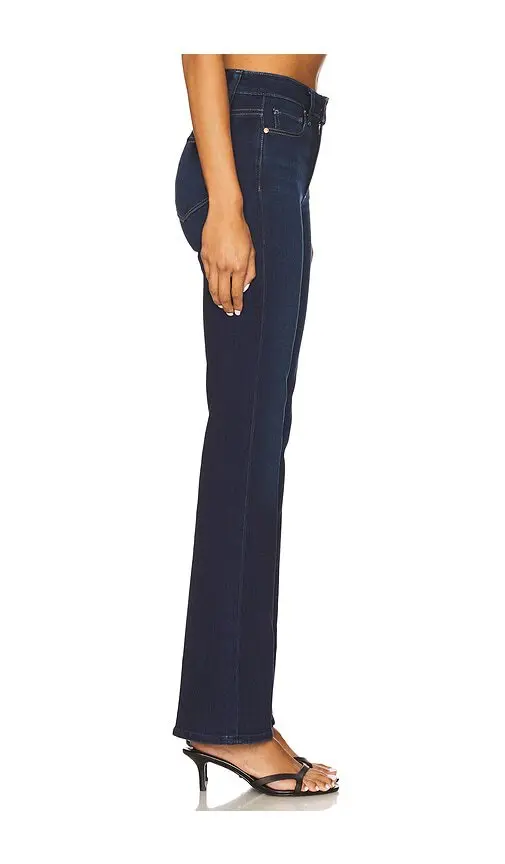 Paige High Rise Laurel Canyon Bootcut Jeans - Blue