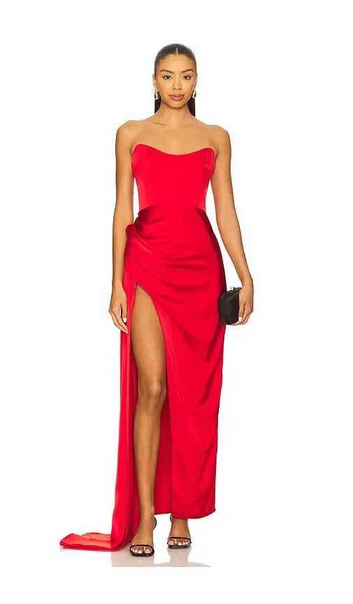 Katie May Bita Gown - Red