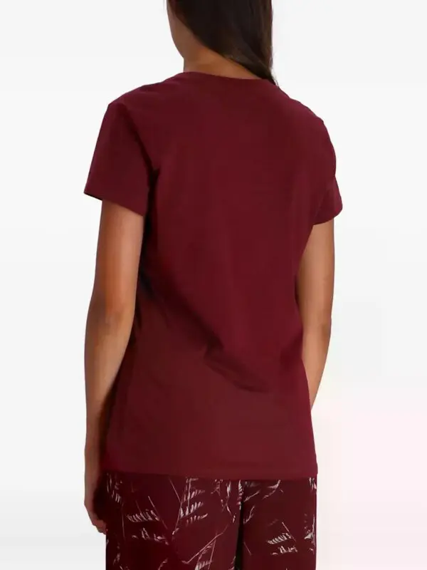 Armani Exchange Logo-embellished Cotton T-shirt