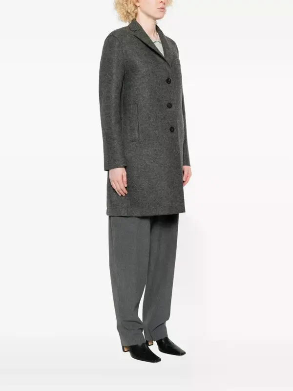 Harris Wharf London Button-front Coat