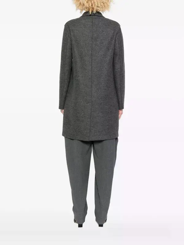 Harris Wharf London Button-front Coat
