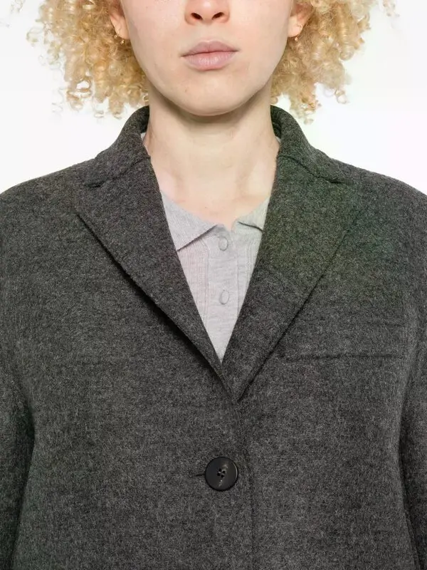 Harris Wharf London Button-front Coat