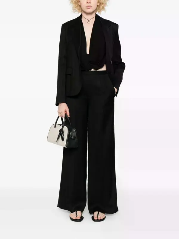 FORTE_FORTE Pinstriped Trousers