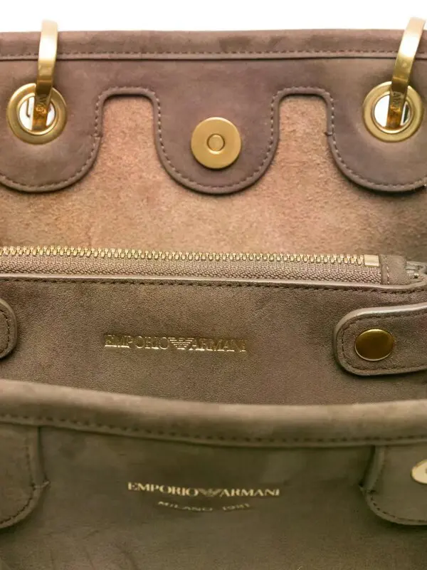 Emporio Armani Double-handle Chain-strap Tote