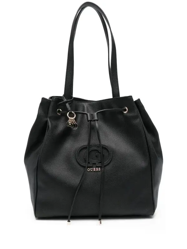 Guess Logo-plaque Tote Bag