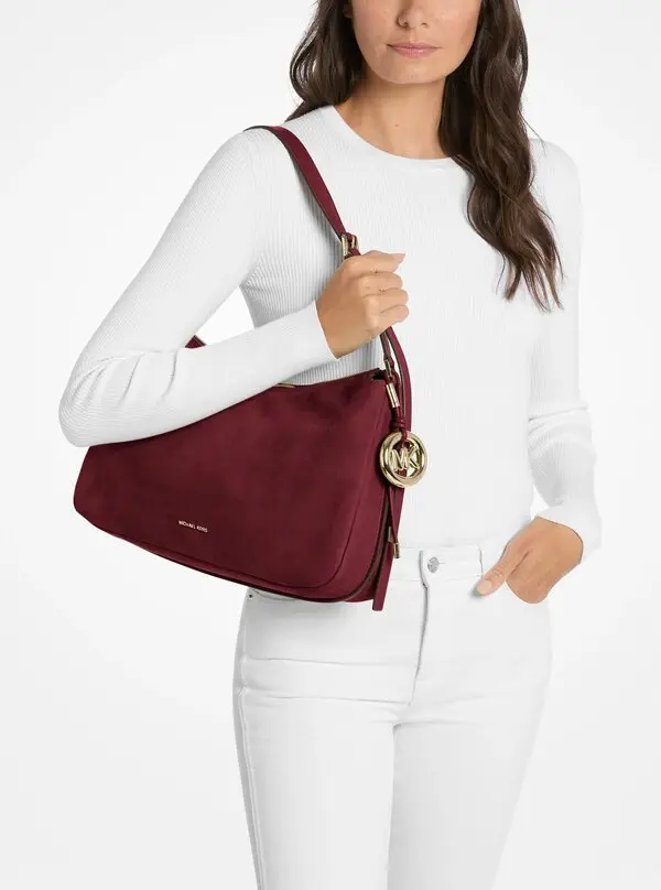Michael Kors Nolita Medium Shoulder Bag - Red