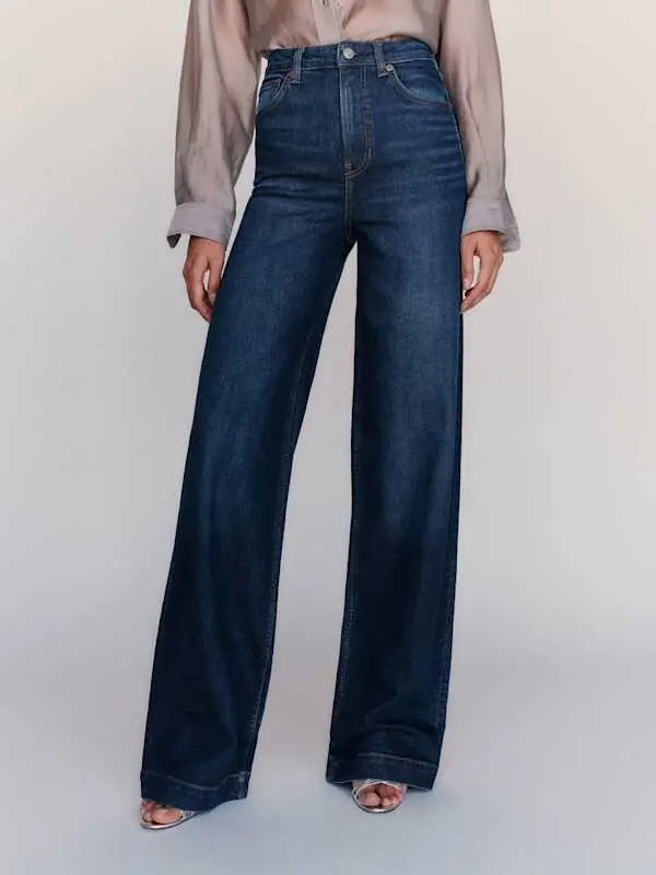 REFORMATION Bex Super Stretch Jeans - Blue