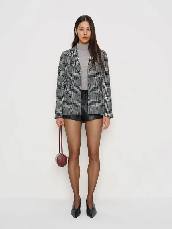 REFORMATION Caden Blazer - Black