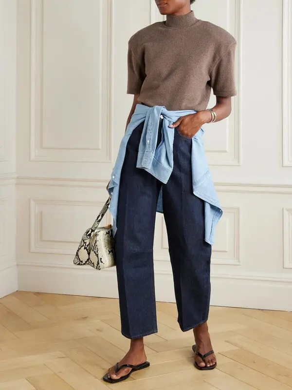 Citizens Of Humanity Miro Mid-rise Barrel Leg Jeans - Blue