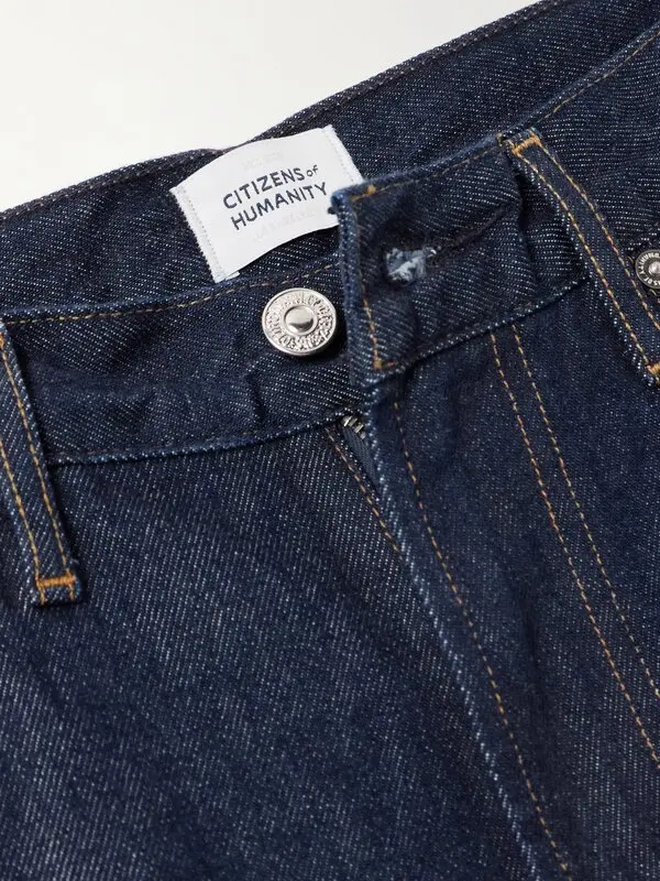 Citizens Of Humanity Miro Mid-rise Barrel Leg Jeans - Blue